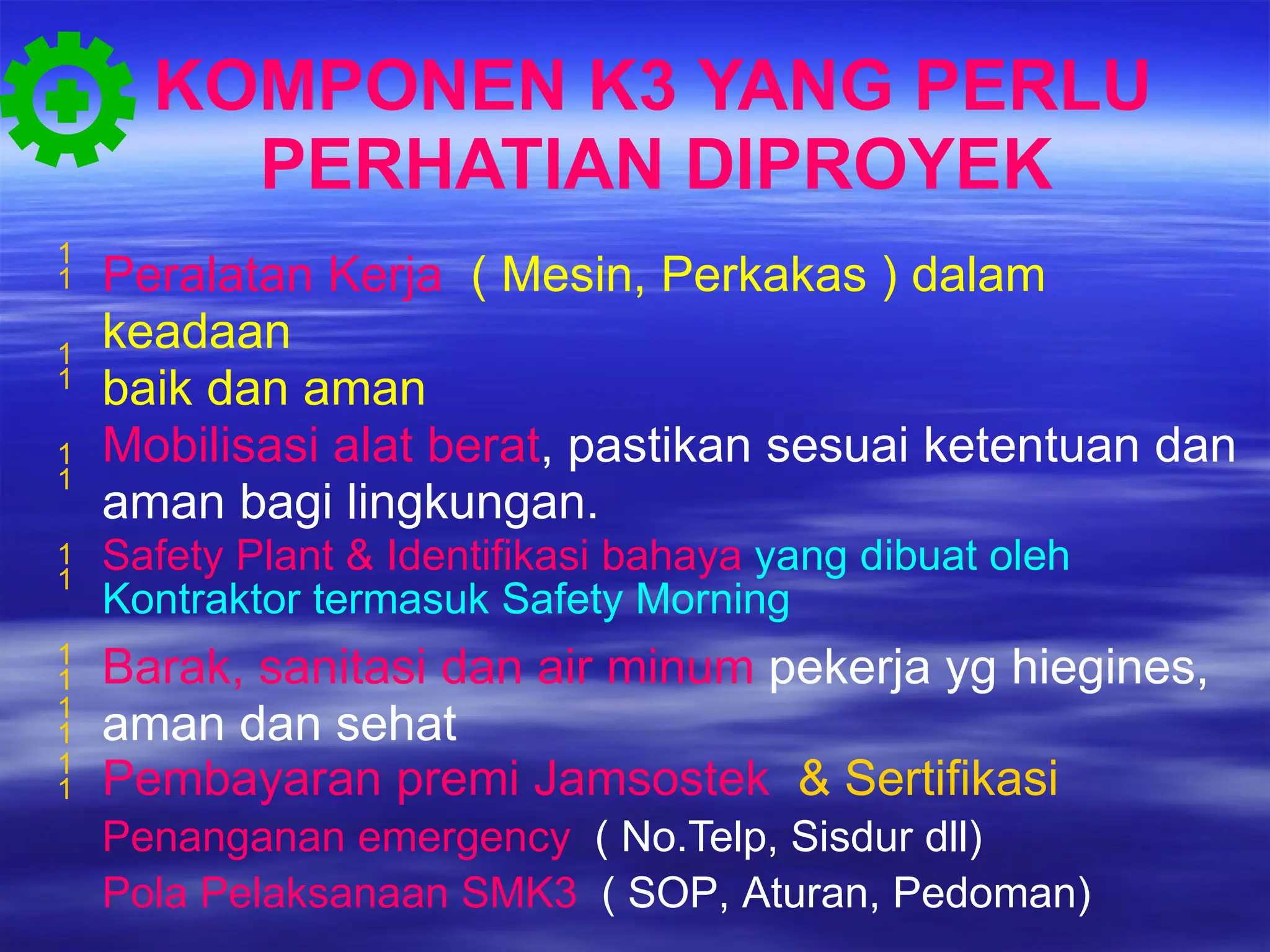 Sistem Manajemen Keselamatan dan Kesehatan Kerja Konstruksi Bidang ...