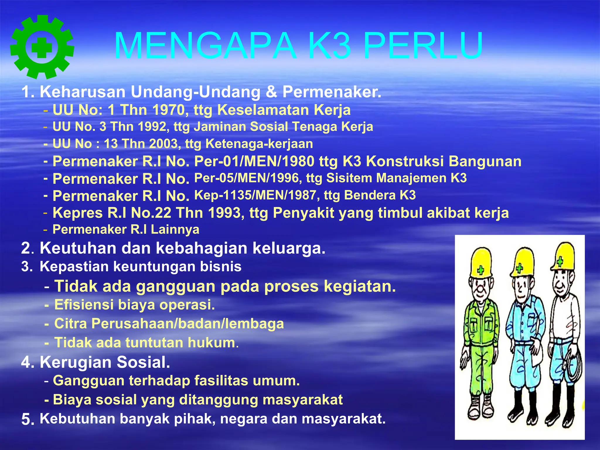 Sistem Manajemen Keselamatan dan Kesehatan Kerja Konstruksi Bidang ...