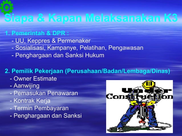 Sistem Manajemen Keselamatan dan Kesehatan Kerja Konstruksi Bidang ...