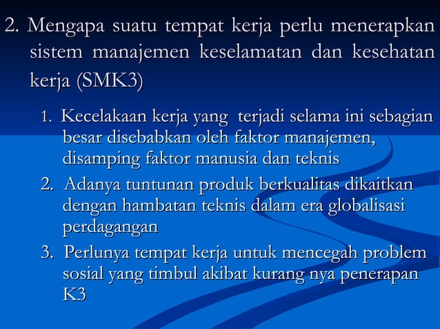 MATERI PENERAPAN SMK3 DILINGKUNGAN PERUSAHAAN.ppt