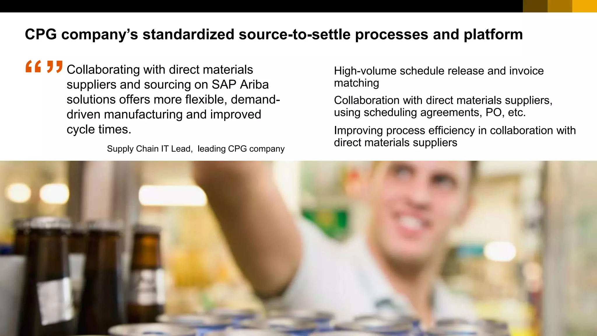 Discovering SAP Ariba Solutions for Direct Spend and Our Co-Innovation ...