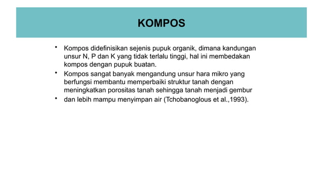 pengelolaan sampah berkelanjutan di kota | PPT pengelolaan sampah berkelanjutan di kota | PPT