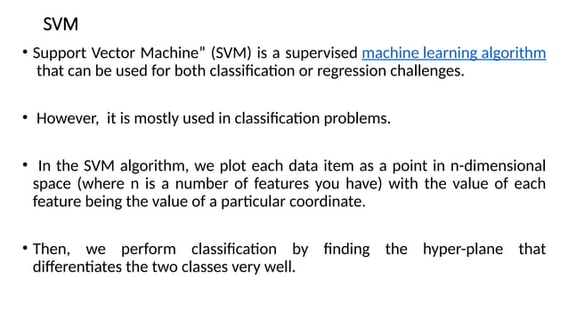 Statistical Machine Learning Unit4 Lecture Notes Ppt
