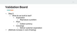 Lean Startup Canvas and Validation Board | PPTX