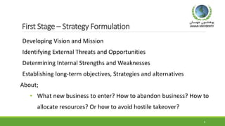 Strategic Management lecture # 01 | PPTX