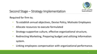 Strategic Management lecture # 01 | PPTX
