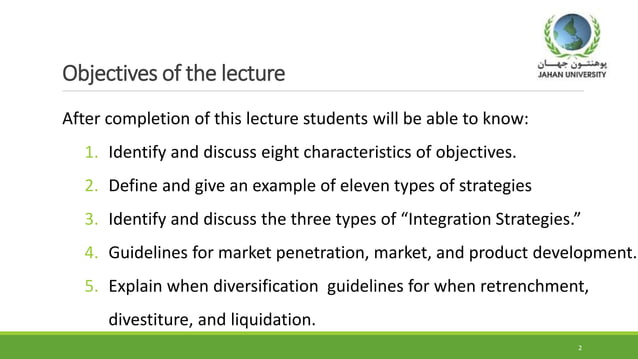 Strategic Management lecture # 03 | PPTX | Mergers and Acquisitions | Business Banking & Finance