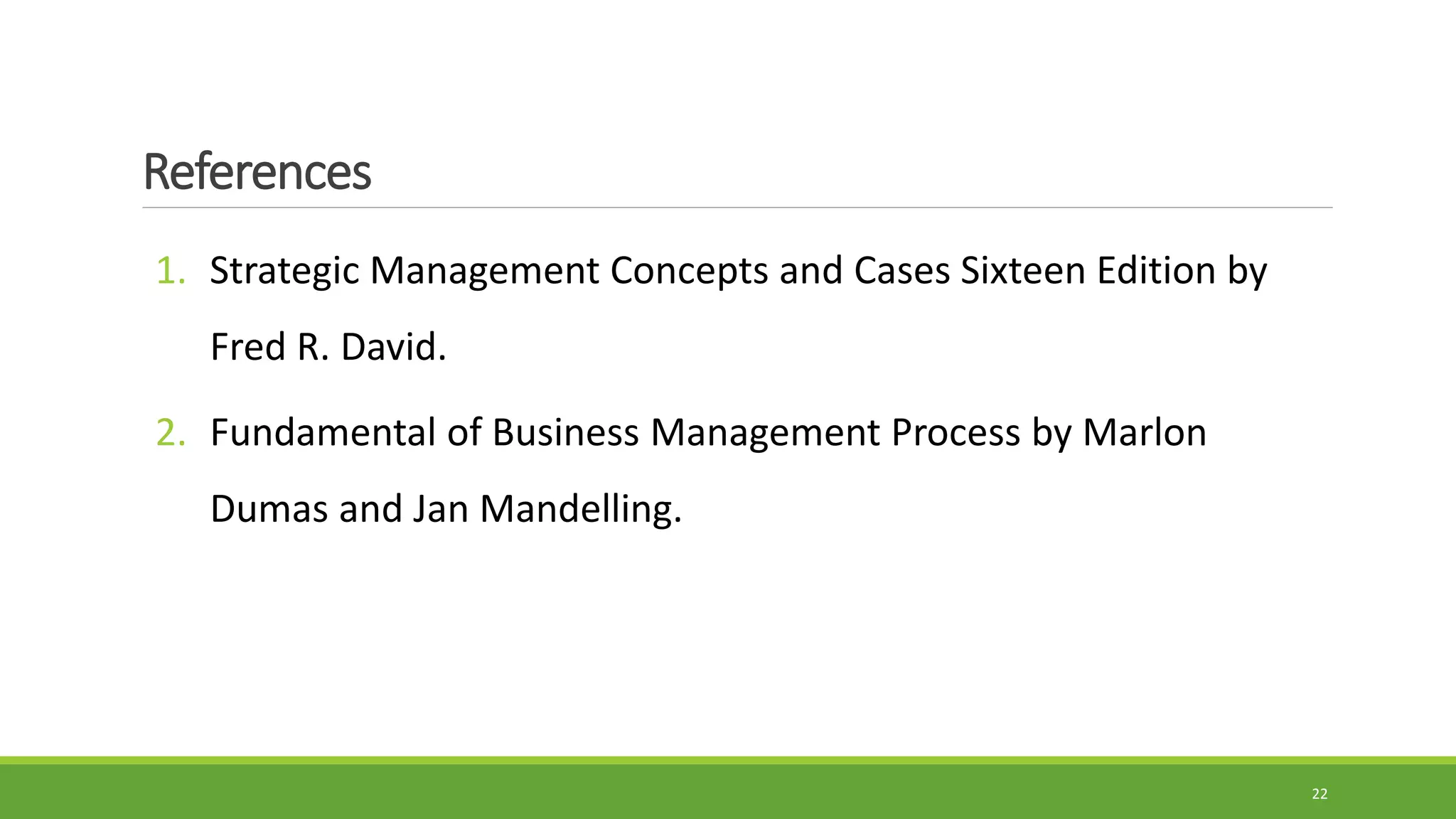 Strategic Management lecture # 06 | PPTX