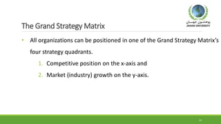Strategic Management lecture # 09 | PPT