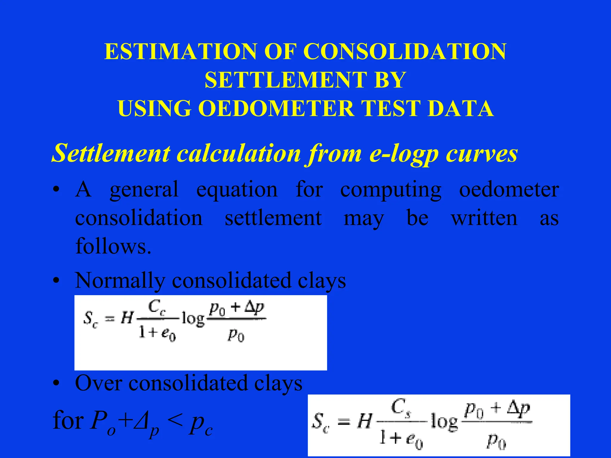 smLecture7 Calculation of Settlement.pptx