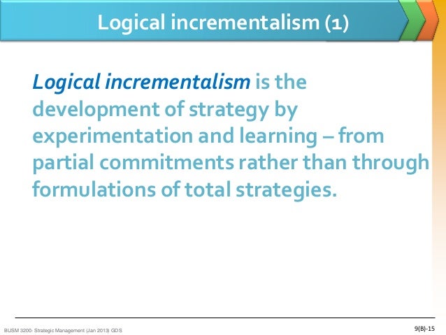 Incrementalisme Management