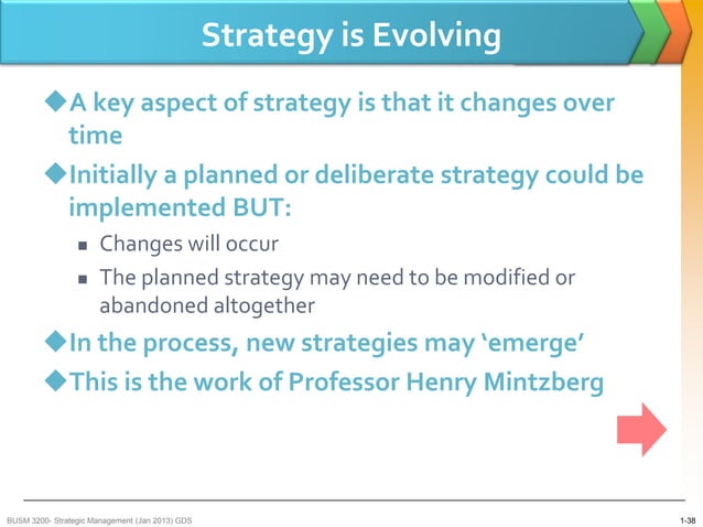 Sm Lecture One Introducing Strategy Ppt