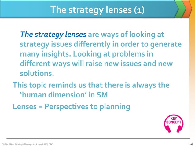 SM Lecture One : Introducing Strategy | PPT