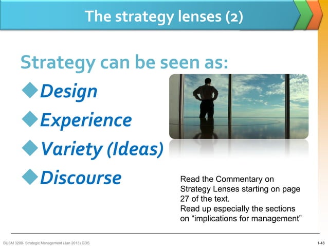 SM Lecture One : Introducing Strategy | PPT