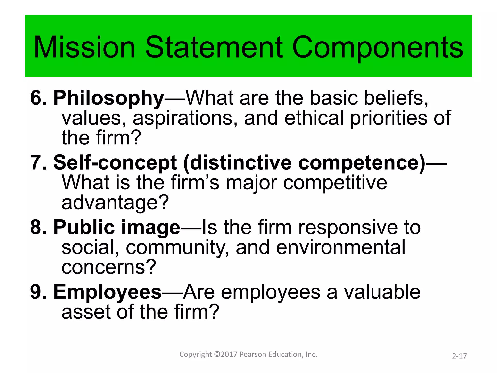 Strategic Management lesson 2 | PPTX