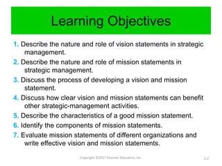 Strategic Management lesson 2 | PPTX