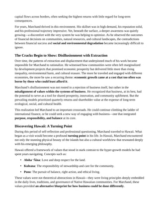 Stephane Marchand: Regenerative Business Leadership and Cultural ...