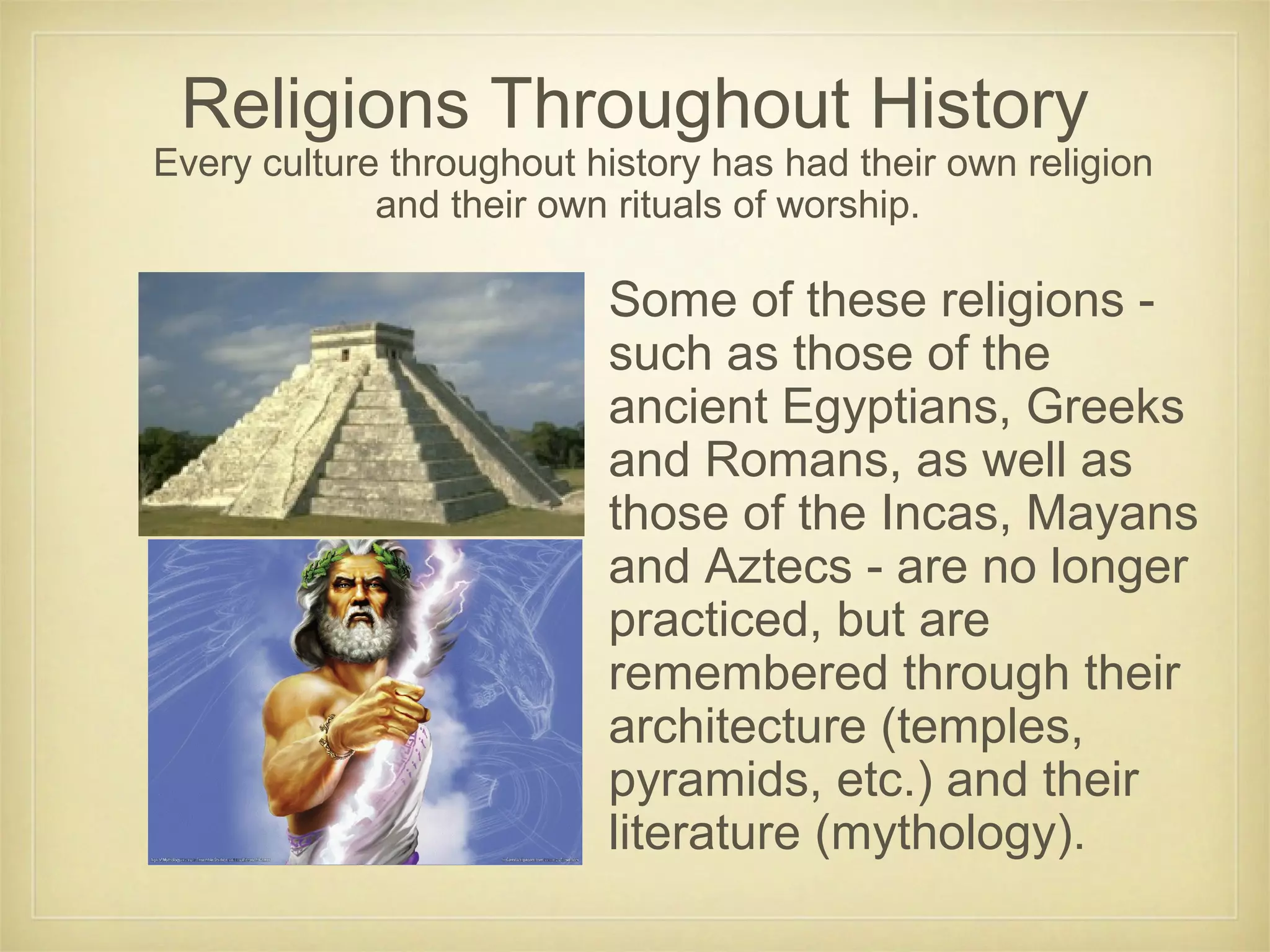Introduction to World Religions | PPT
