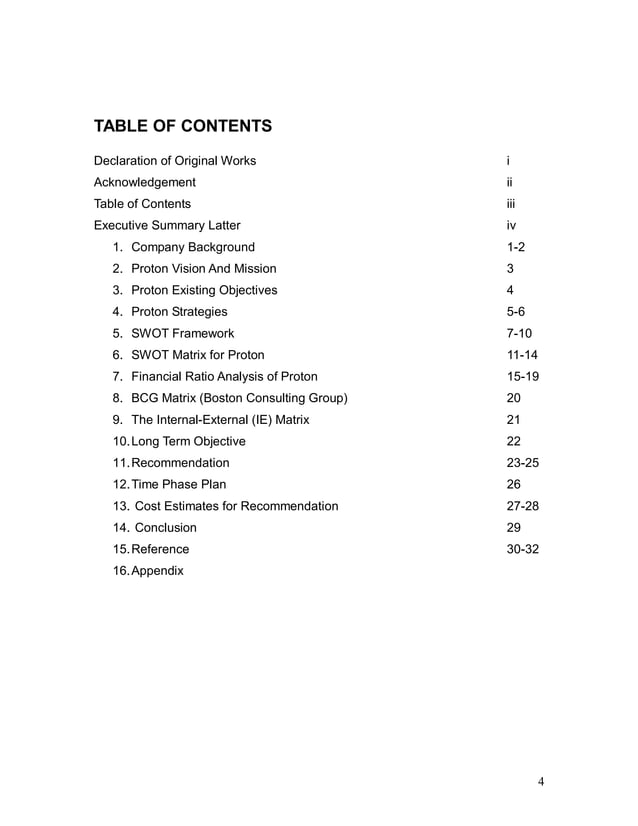 Proton Holding Strategic marketing management | PDF