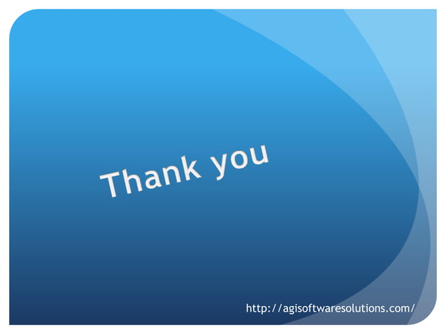AGI software solutions | PPT