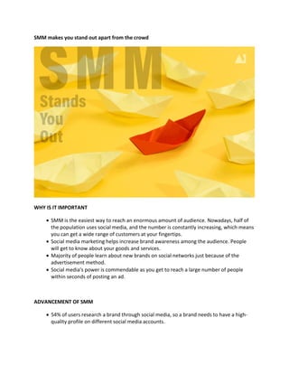 What is SMM? | PDF