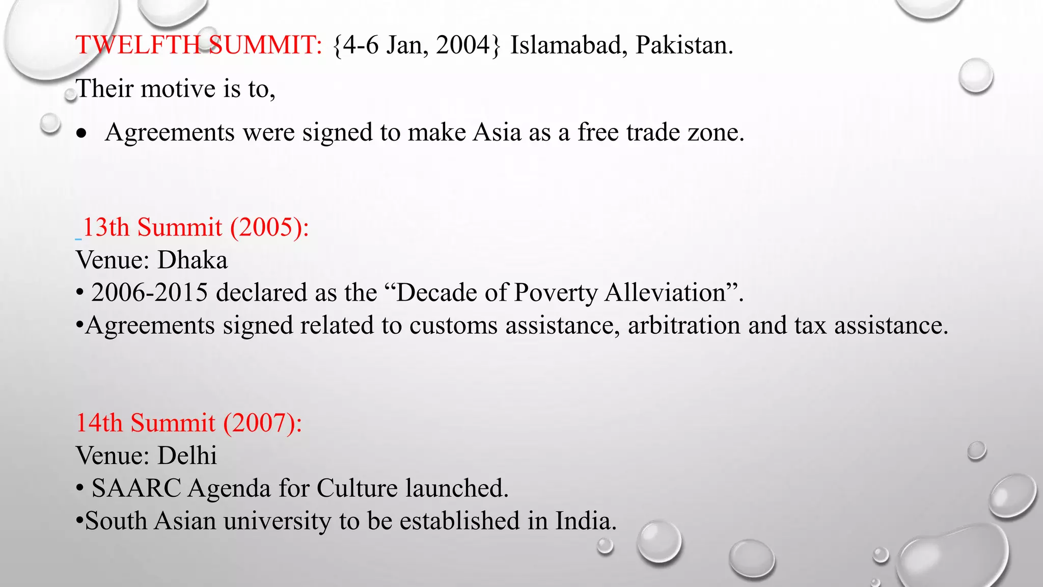 SAARC ppt on international trade | PPTX