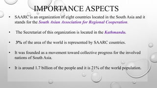 SAARC ppt on international trade | PPT