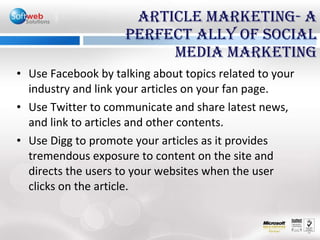 Social Media Article Process | PPT