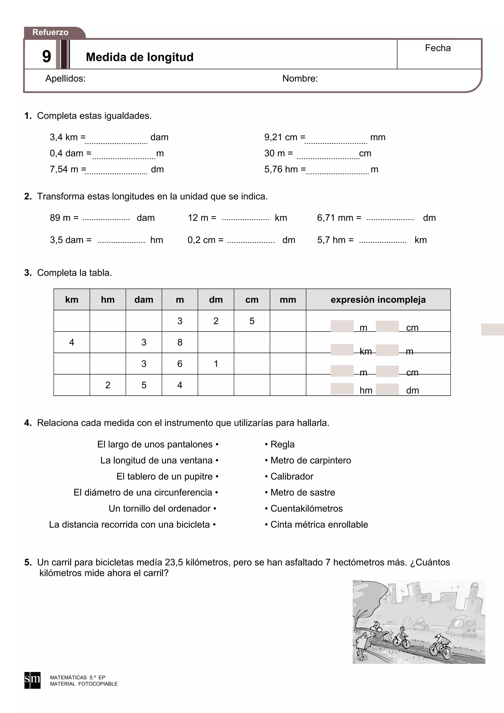 Matemáticas Repaso Tema 9 | DOC