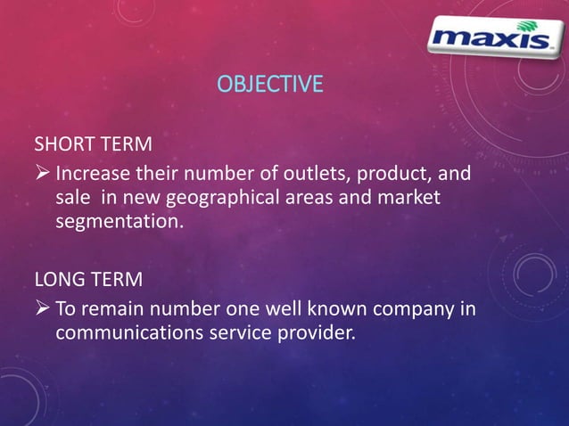 strategy management (maxis) | PPTX
