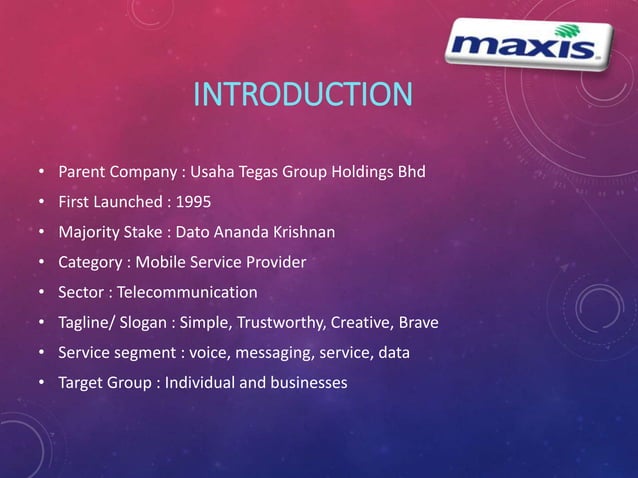 strategy management (maxis) | PPTX