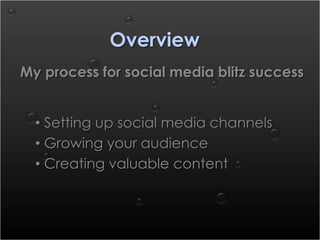 Social Media Blitz for Startups | PPTX