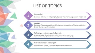 Transport in Open Pits______SM_MI10415MI | PPTX