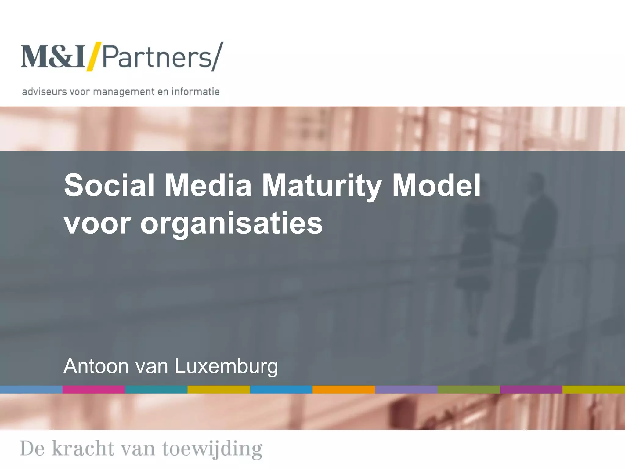 Social Media Maturity Model | PPT