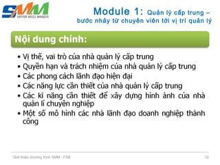 Smm nha quan ly sieu viet fsb | PPT