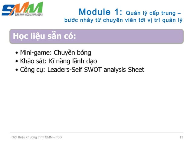 Smm nha quan ly sieu viet fsb | PPT | Free Download