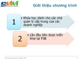 Smm nha quan ly sieu viet fsb | PPT