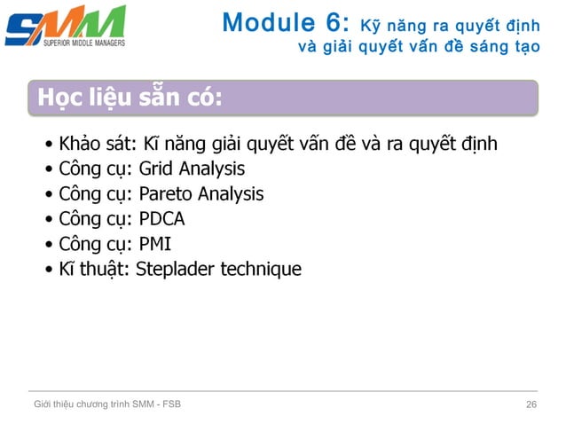 Smm nha quan ly sieu viet fsb | PPT