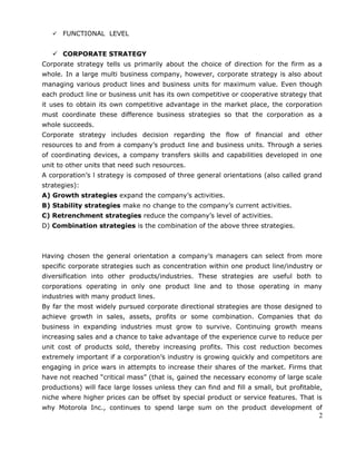 Sm module (3) Strategic Management | DOC