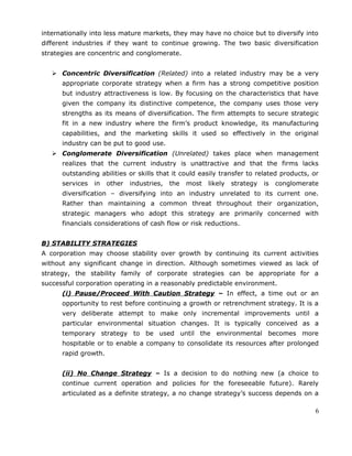 Sm module (3) Strategic Management | DOC