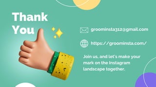 smm panel instagram.pptx ( groom insta ) | PPTX