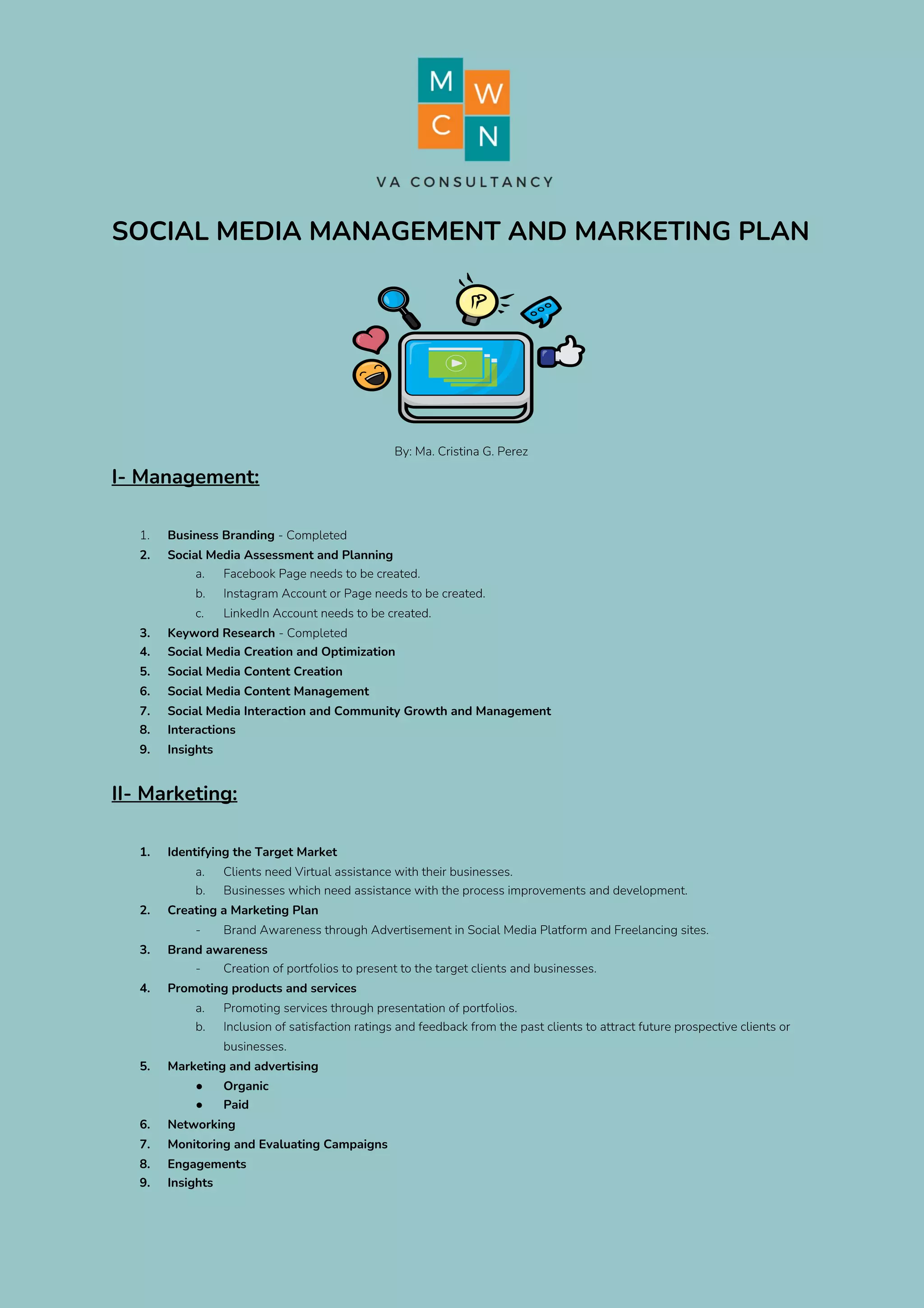 Social Media Management | PDF