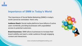 Learn Social Media Marketing to Build your Brand | PPT