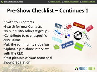 Social Media Marketing for Tradeshows | PDF