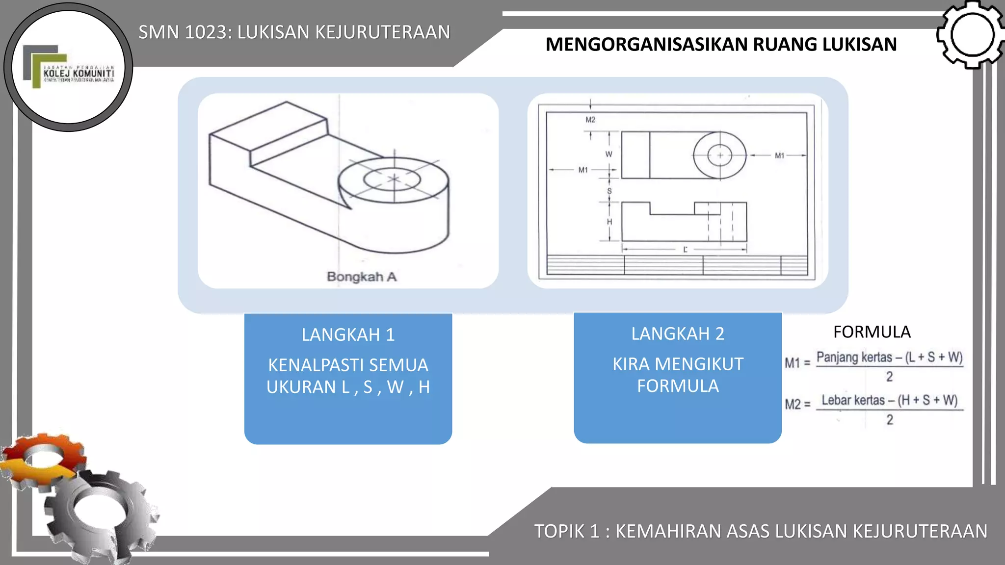 SMN 1023 : LUKISAN KEJURUTERAAN | PPTX