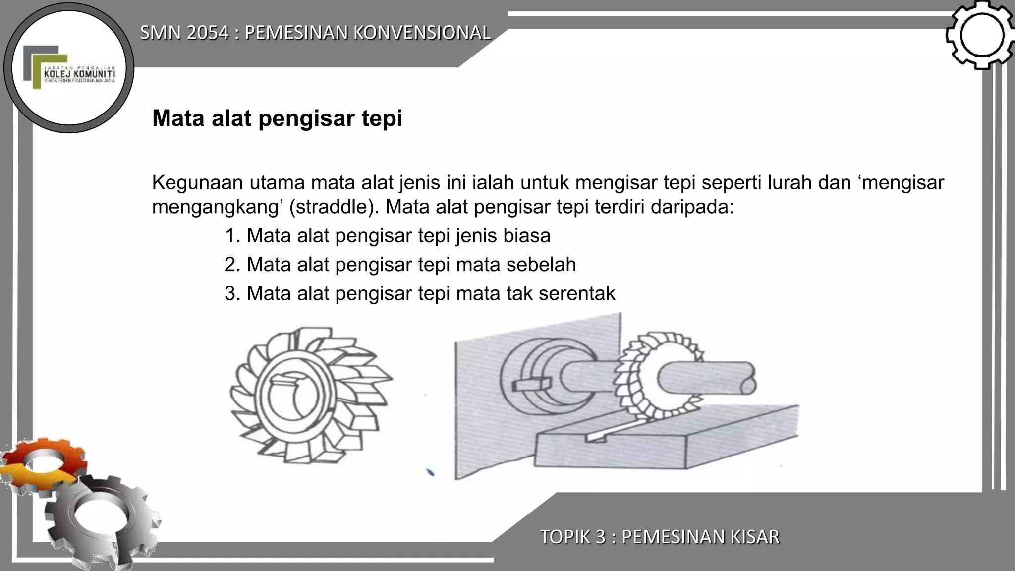 Pemesinan Konvensional | PPTX