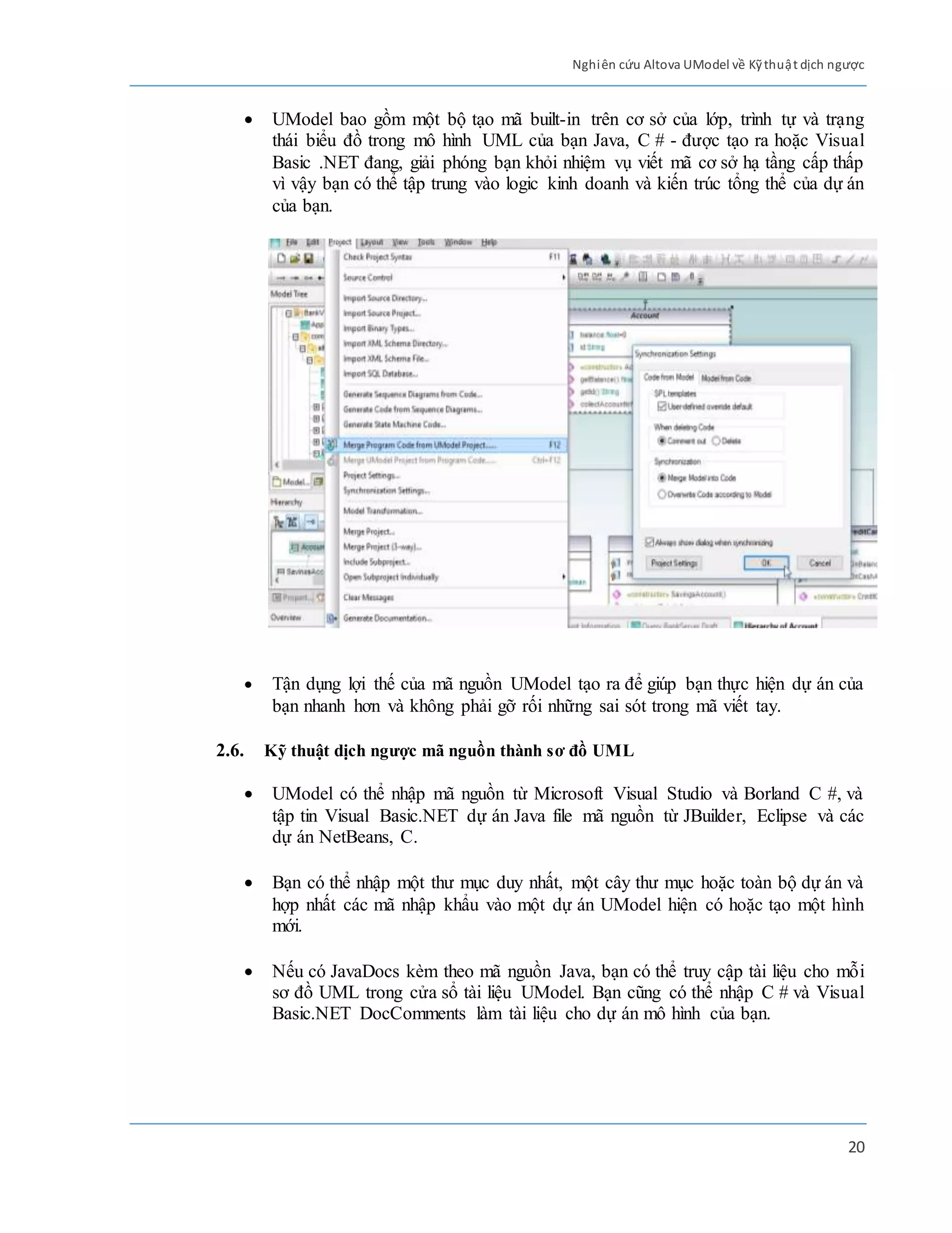 Altova UModel About Reverse Source | DOCX