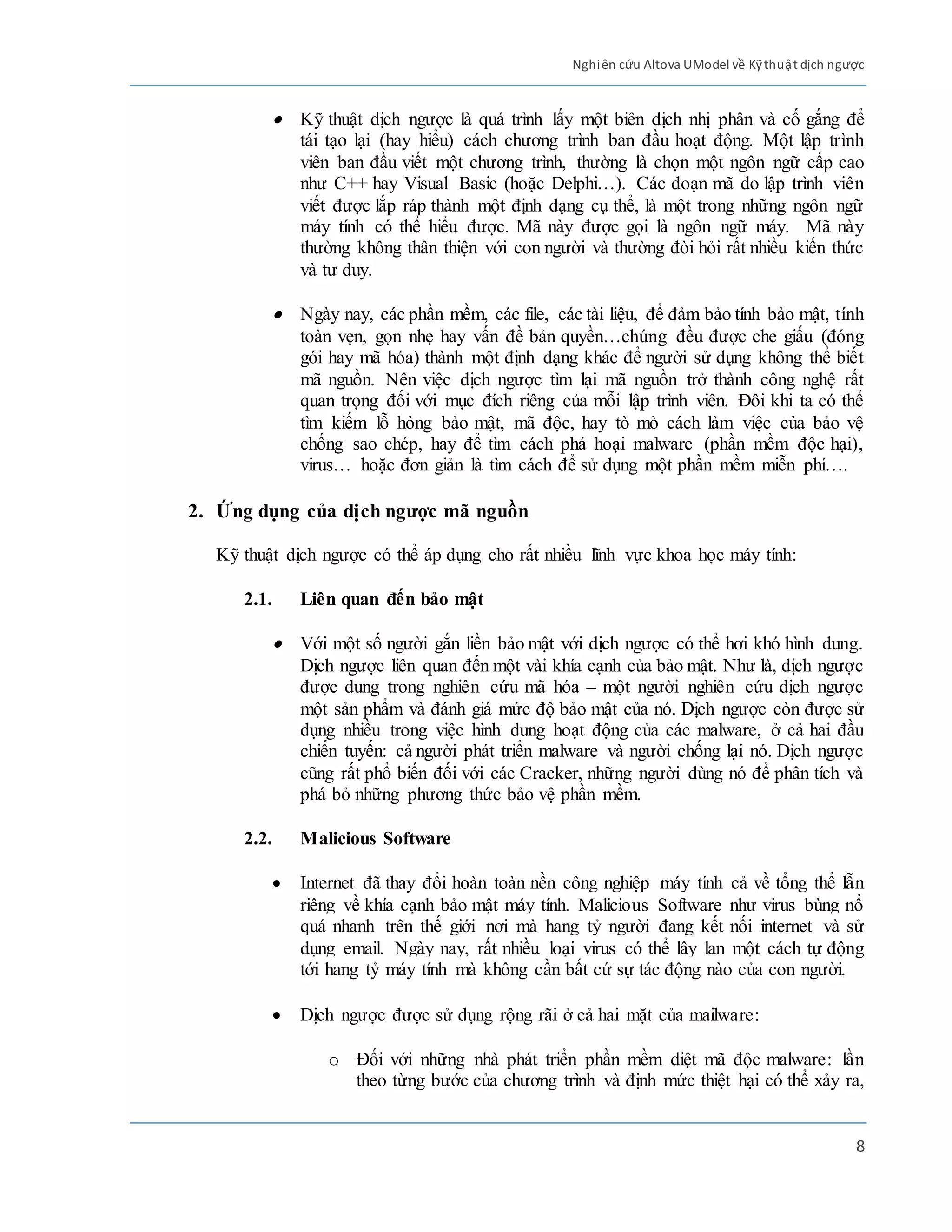 Altova UModel About Reverse Source | DOCX