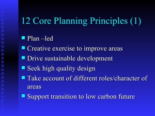 The National Planning Policy Framework: Steve Miller DipTP MRTPI Head ...