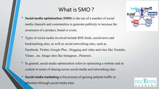 Social Media Optimization (SMO) | PPTX